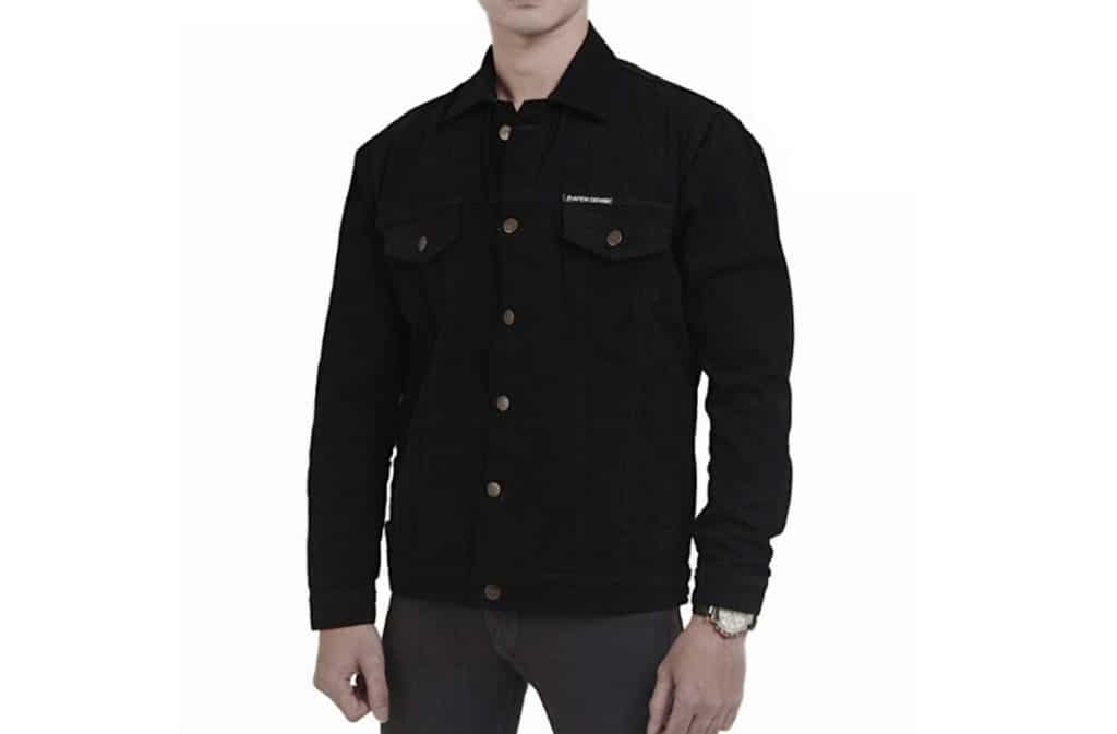 12 Rekomendasi Jaket Jeans Hitam Pria Terbaik (Terbaru 2023) - CekList.ID