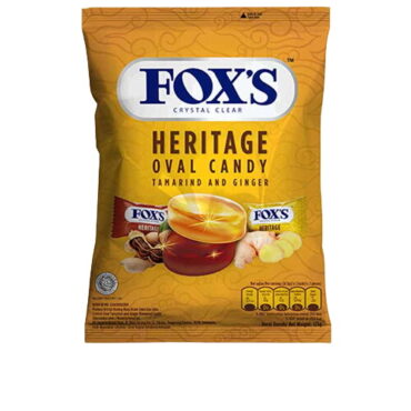 Harga Fox's Candy Oval Heritage Tamarind & Ginger 125g - CekList.ID