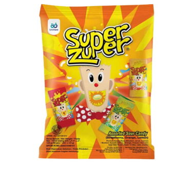 Harga Super Zuper Candy (50's) Assorted 125G - CekList.ID