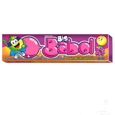 Harga Big Babol Candy Bubble Gum 5'S Melon Anggur 22.5g - CekList.ID