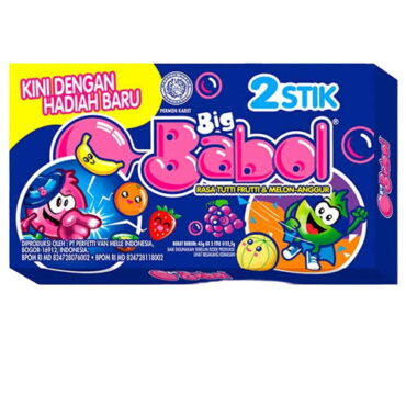 Harga Big Babol Candy Stick Tutti Frutti Stk 20G - CekList.ID