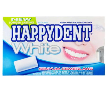 Harga Happydent White Chewing Gum 10'S 14G - CekList.ID
