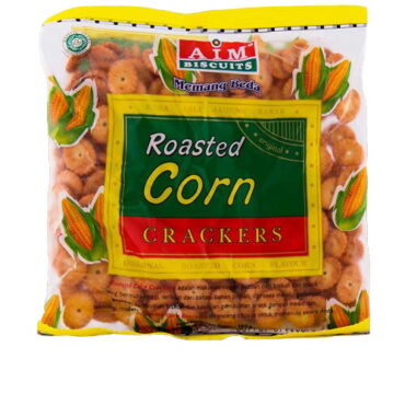 Harga Aim Crackers Roasted Corn Pck 180G - CekList.ID