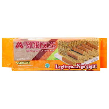 Harga Morisca Lapis Legit Singkong Batang Srikaya Pck 365G - CekList.ID