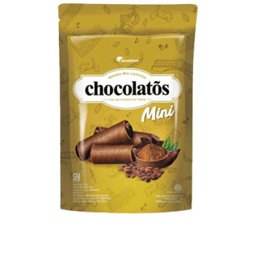 Harga Chocolatos Wafer Roll Mini Pch 70G - CekList.ID