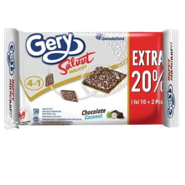Harga Gery Crackers Malkist Saluut Coklat Coconut 105g - CekList.ID