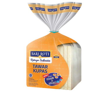 Harga Sari Roti Roti Tawar Kupas Extra Kalsium 200G - CekList.ID