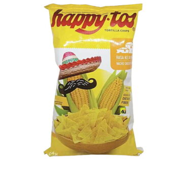 Harga Happytos Snack Tortilla Chips Nacho Cheese 140G - CekList.ID