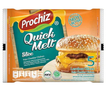 Harga Pro Chiz Keju Quick Melt Slice 5'S 85g - CekList.ID