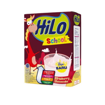 Harga Hilo School Susu Bubuk Hi-Calcium Strawberry Cheese 500G - CekList.ID
