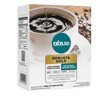 Harga Excelso Kopi Bubuk Robusta Gold 10X10g - CekList.ID