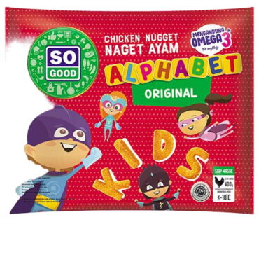 Harga So Good Chicken Nugget Alphabet Pck 400G - CekList.ID