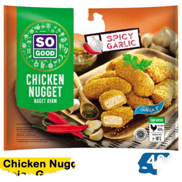 Harga So Good Chicken Nugget Spicy Garlic 400G - CekList.ID