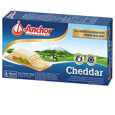 Harga Anchor Cheddar Cheese 150G - CekList.ID