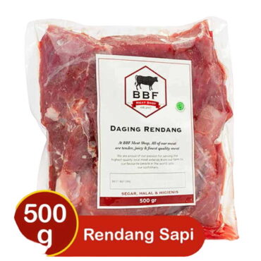 Harga BBF Meat Rendang Sapi 500G - CekList.ID