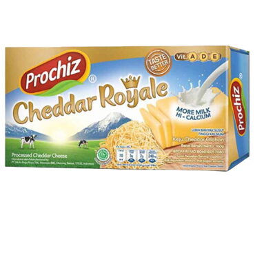 Harga Pro Chiz Keju Cheddar Royale 160G - CekList.ID