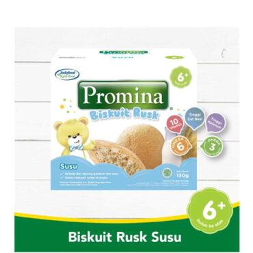 Harga Promina Baby Biscuit Rusk 6+ Susu 130g - CekList.ID