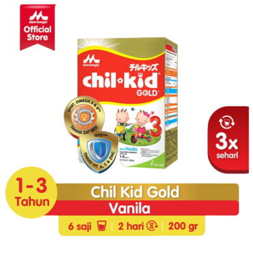 Harga Morinaga Chil Kid Susu Pertumbuhan Vanilla+Dha Box 200G - CekList.ID