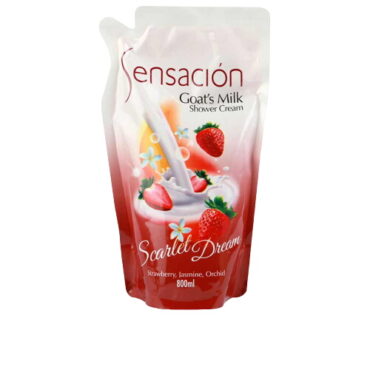 Harga Sensacion GOAT'S MILK SHOWER CREAM SCARLET DREAM PCH 800mL ...
