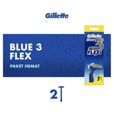 Harga Gillette Razor Blue 3 Flexi isi 2 - CekList.ID
