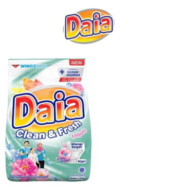 Harga Daia Detergent Bubuk Hijab Clean & Fresh 1.6Kg - CekList.ID
