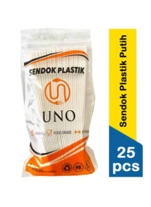 Harga Uno Sendok Plastik 25's Putih - CekList.ID
