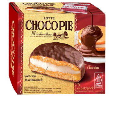 Harga Lotte Choco Pie Marsmallow (2'S) 52G - CekList.ID