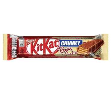 Harga Kit Kat Chocolate Chunky Raisin & Cookie 38G - CekList.ID