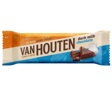Harga Van Houten Dark Milk Chocolate 40g - CekList.ID