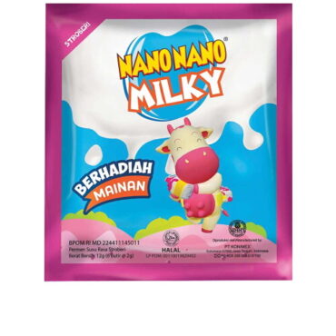 Harga Nano Nano Candy Milky Strawberry 12g - CekList.ID