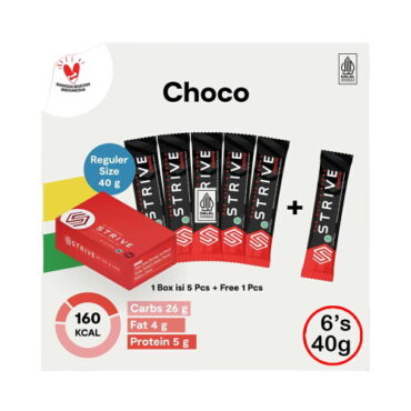 Harga Strive Bar Oats & Kurma Choco 6x40g - CekList.ID