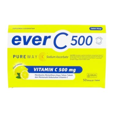 Harga Ever C 500 Lemon Box 50 Strip - CekList.ID