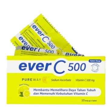 Harga Ever C 500 Lemon Box 10 Strip - CekList.ID