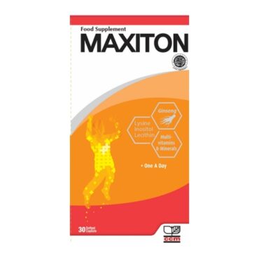 Harga Maxiton Botol 30 Soft Capsule - CekList.ID