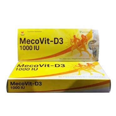 Harga MecoVit-D3 1000 IU (3 Catch Cover @10 Kaplet) - CekList.ID