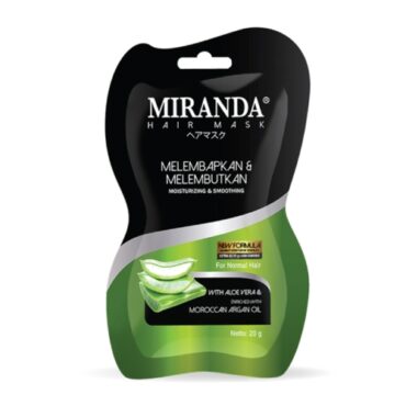 Harga Miranda Hair Mask Aloe Vera Sachet 30gr - CekList.ID