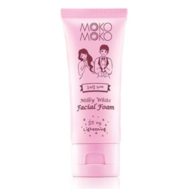Harga Moko Moko Milky White Facial Foam - CekList.ID