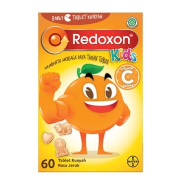 Harga Redoxon Kids Tablet Kunyah Vitamin C 200mg Rasa Jeruk 60 Tablet ...