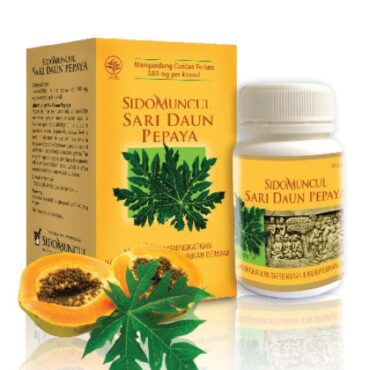 Harga Sidomuncul Sari Daun Pepaya 50 Kapsul - CekList.ID
